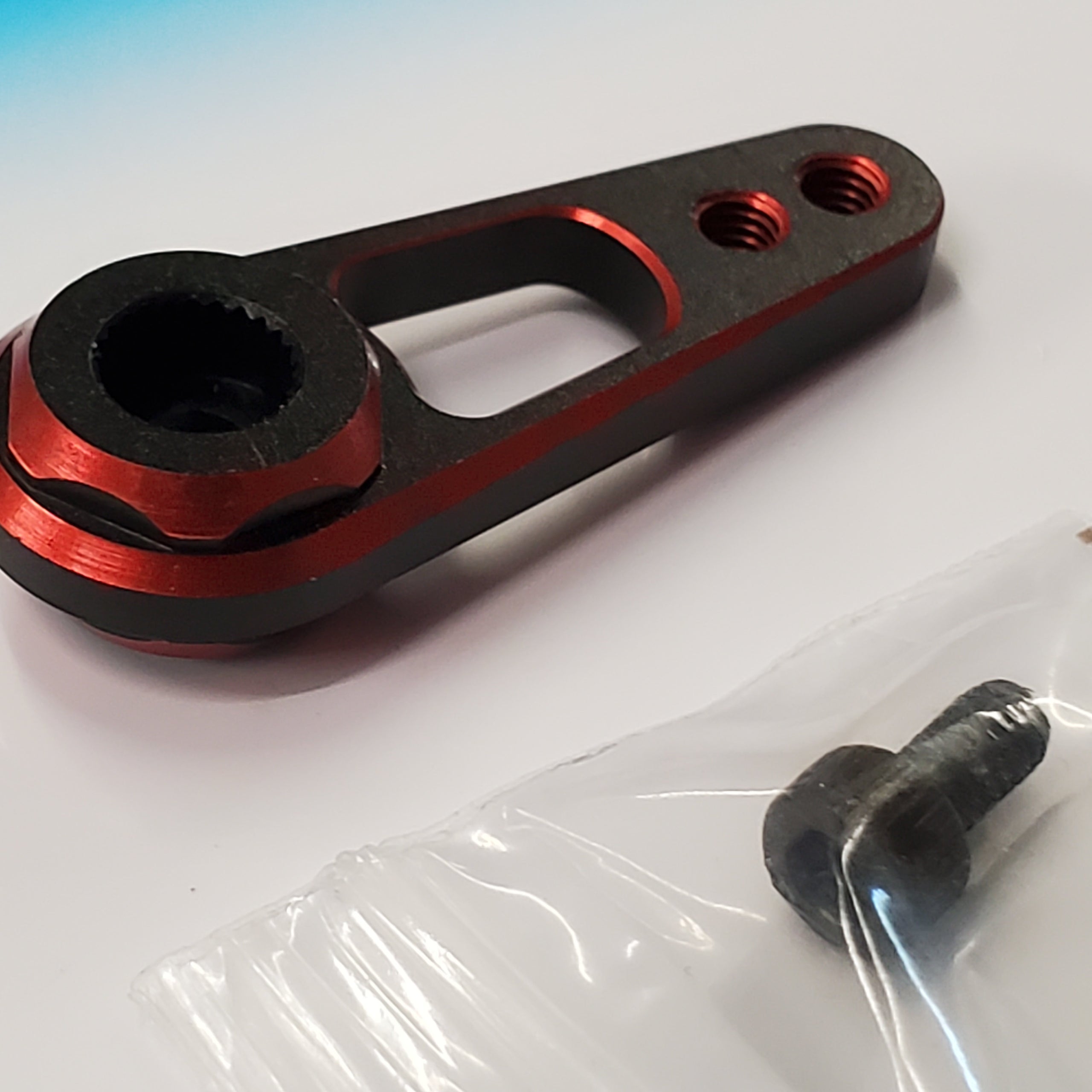 Servo arm, 25t, Aluminum Servo Arm, 1" | Zoom RC