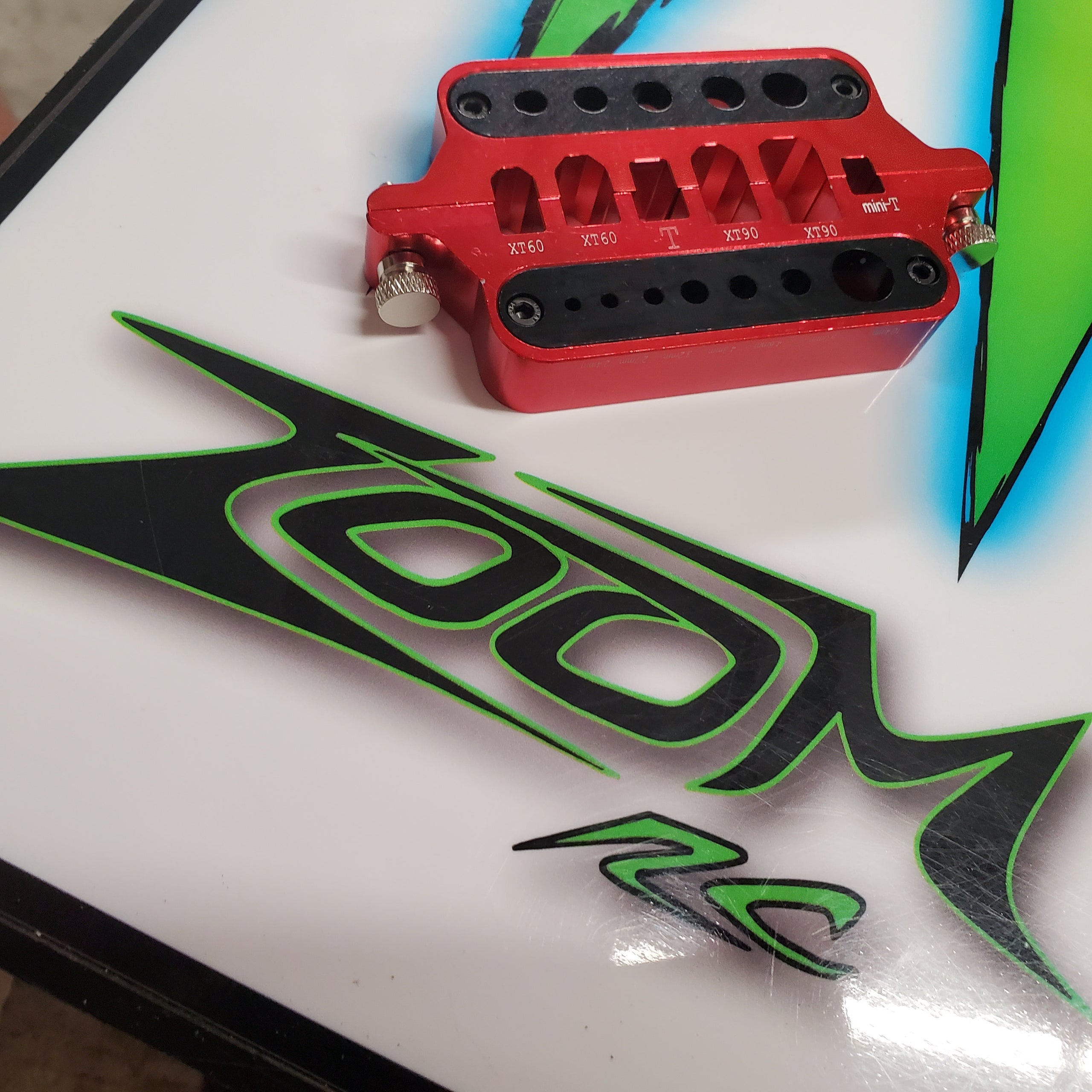 Zoom RC Aluminum Anodized Soldering Jig for XT60 XT90 Deans Banana Plug ...