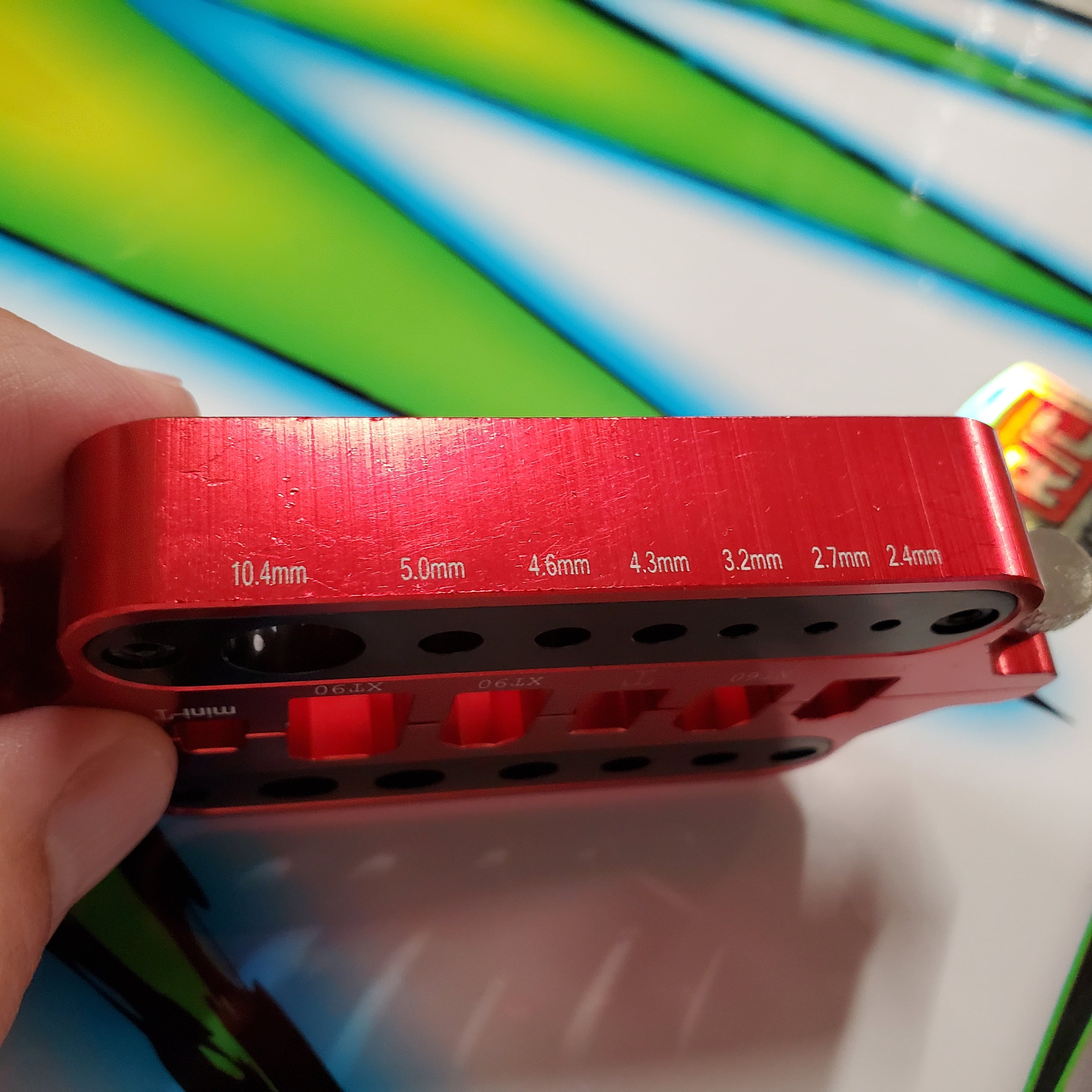 Zoom RC Aluminum Anodized Soldering Jig for XT60 XT90 Deans Banana Plug ...