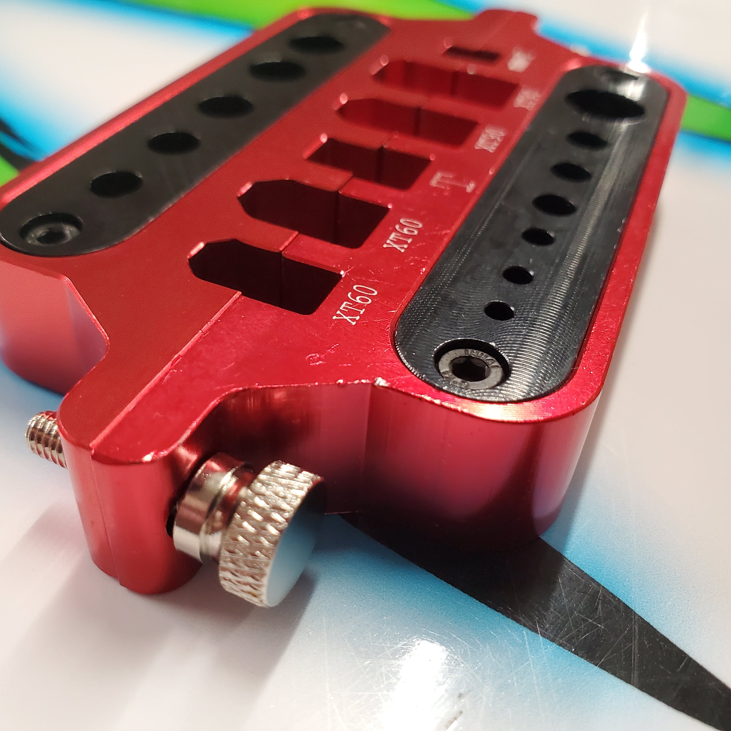 Zoom RC Aluminum Anodized Soldering Jig for XT60 XT90 Deans Banana Plug ...